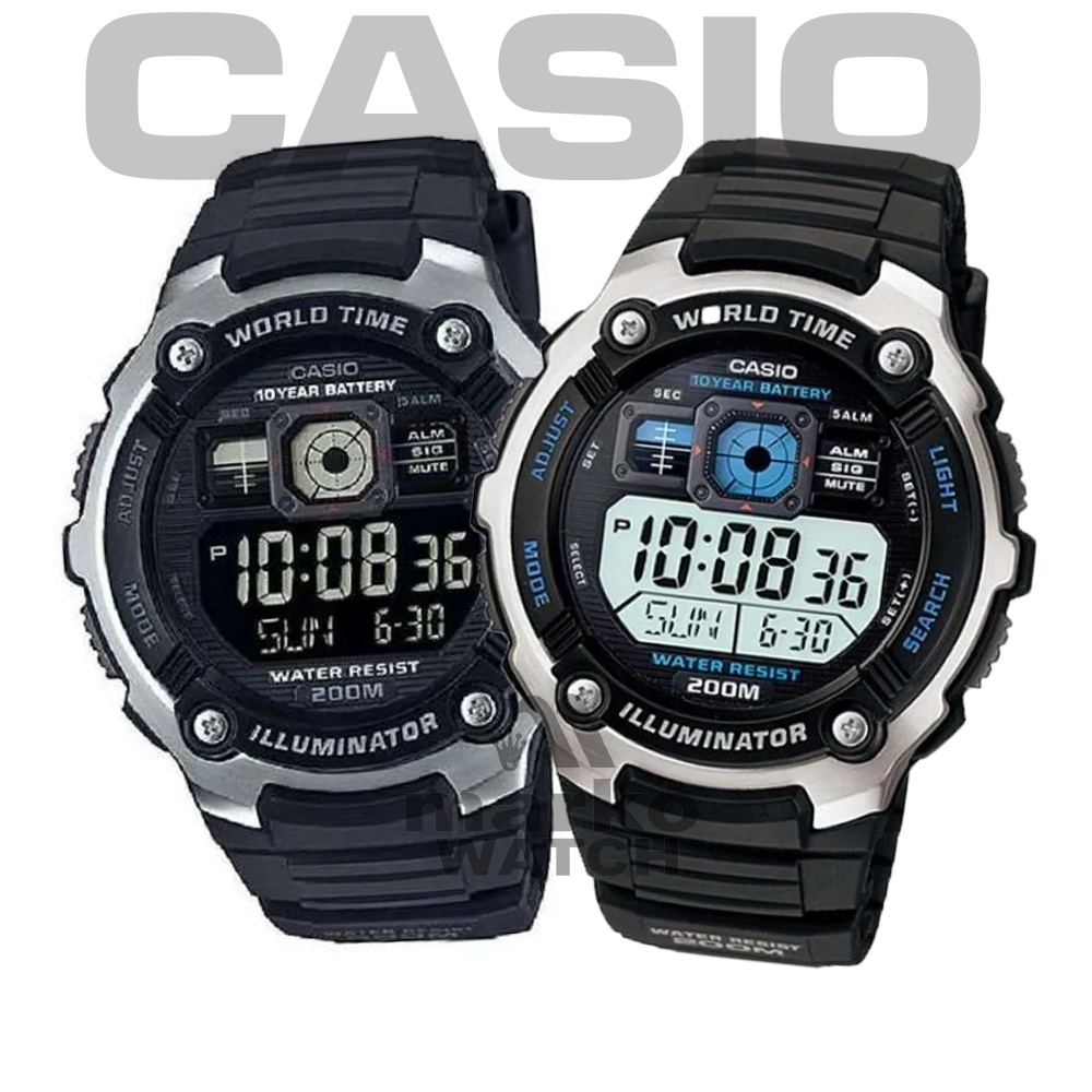 Jual JAM TANGAN PRIA CASIO ORIGINAL AE-2000W-1B / AE-2000W-1A / AE ...