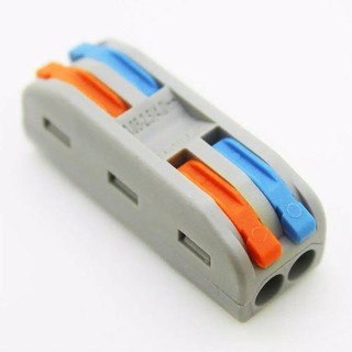 Jual Terminal Paralel 2 Line Konektor kabel wago wiring connector ...