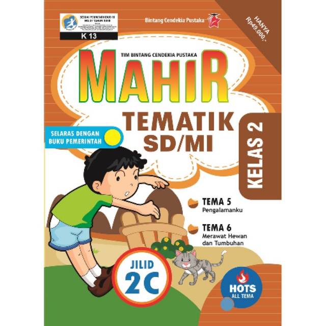 Jual BUKU SOAL TEMATIK SD : MAHIR TEMATIK SD/MI KELAS 2C & 2D TEMA 5 ...