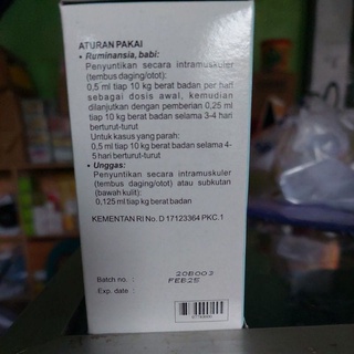 Jual NEO MEDITRIL-I INJEK 100 ml INJEKSI - Obat Antibiotik Sapi Kambing ...