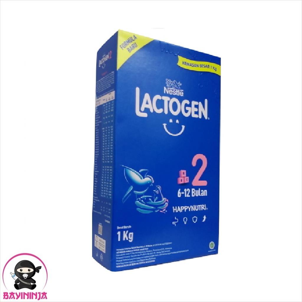 Jual LACTOGEN 2 Susu Formula Lanjutan 6 to 12 Bulan 1 kg | Shopee Indonesia