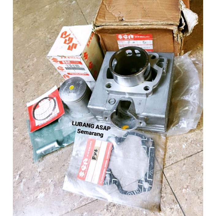 Jual Cylinder Block Satria 2tak 2 tak Lumba Hiu Original SGP | Shopee ...
