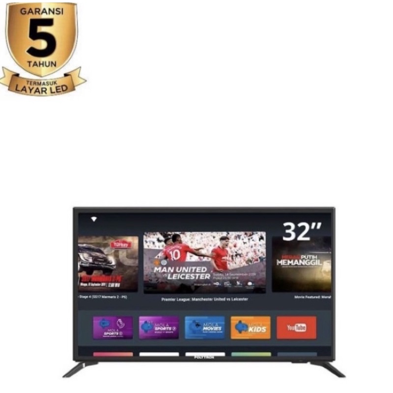 Jual LED TV POLYTRON Smart Mola TV 32 Inch PLD 32AD1508 | Shopee Indonesia