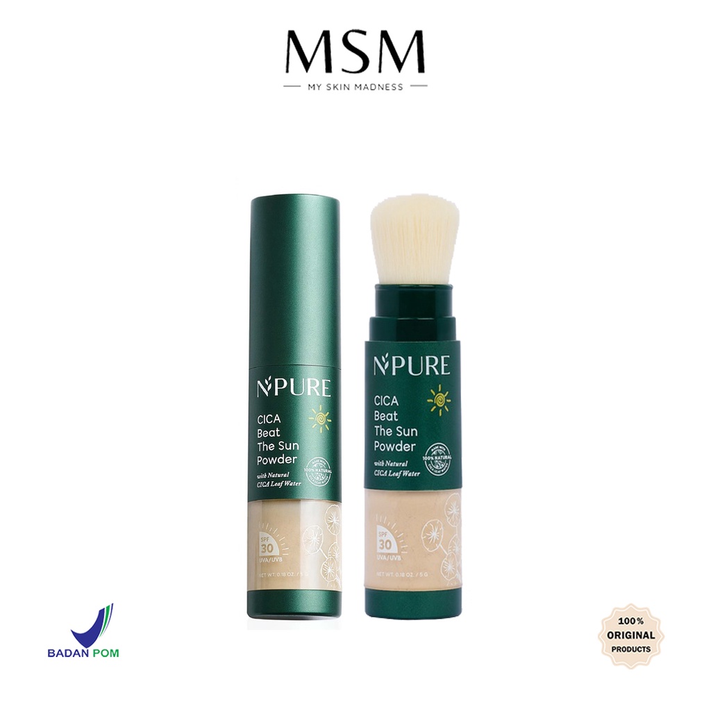 Jual NPure Cica Beat The Sun Powder | Shopee Indonesia