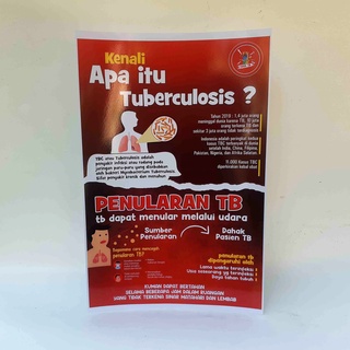 Jual Kenali Apa Itu TB, Poster Kesehatan, Poster TBC, Poster Tuberkulosis, Poster Laminating ...