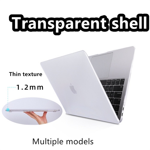 Jual MACBOOK Case Clear TRANSPARAN Bening Transparent shell NEW AIR PRO ...