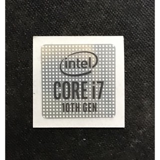 Jual Sticker stiker logo intel Core i7 10th gen 2019 ori | Shopee Indonesia