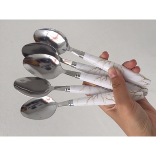 Jual Sendok Marble/marmer Aesthetic | Shopee Indonesia