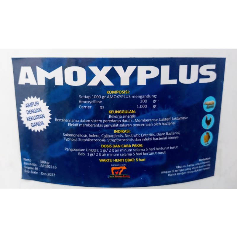 Jual AMOXYPLUS (Ternak Sehat) | Shopee Indonesia