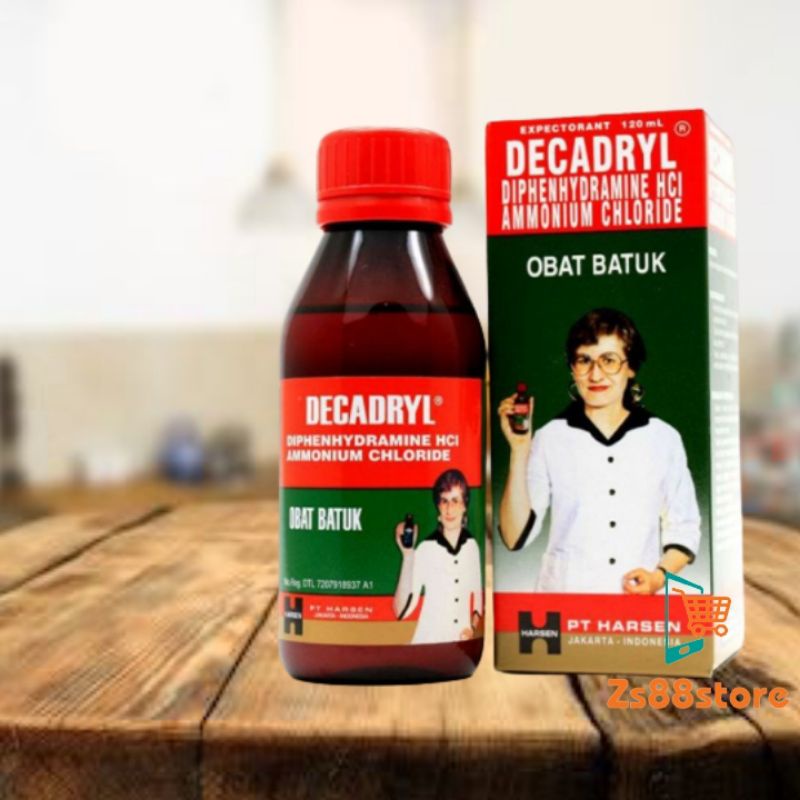 Jual DECADRYL Syrup Obat Batuk @ 60mL&120mL | Shopee Indonesia