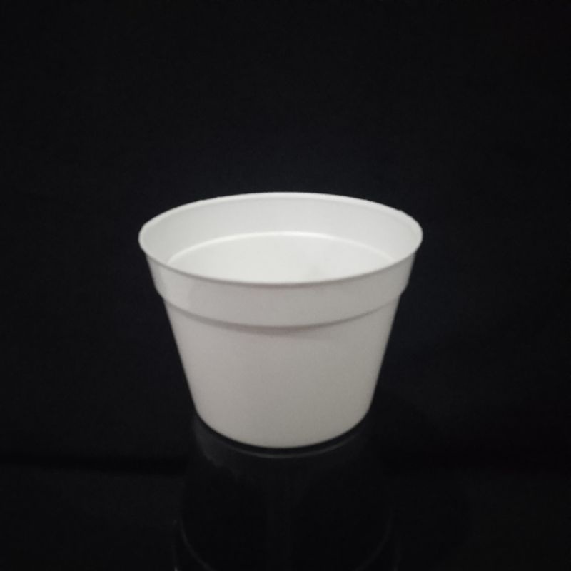 Jual Pot putih ukuran 10cm | Shopee Indonesia