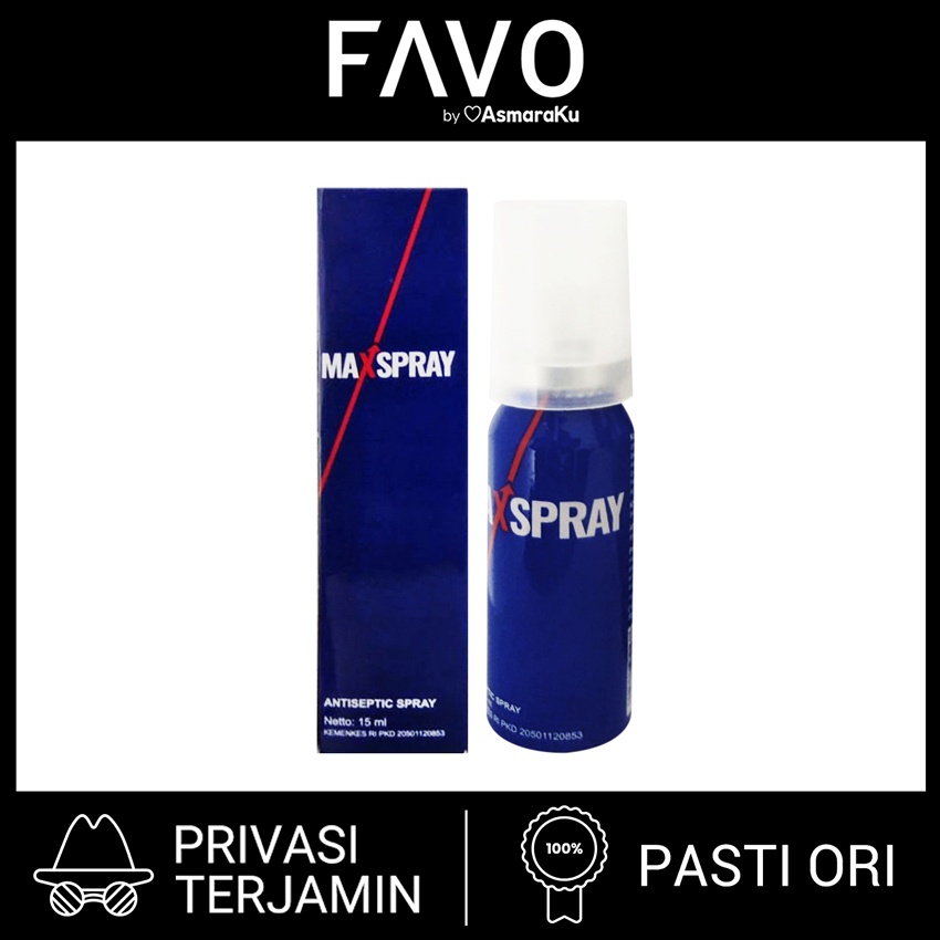 Jual Maxspray Antiseptic Spray Khusus Pria - 15 mL | Shopee Indonesia