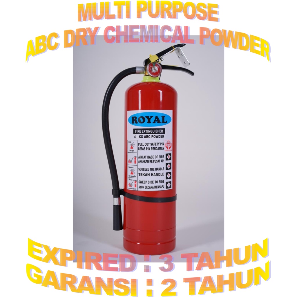 Jual APAR / Alat Pemadam Api Ringan / Tabung Pemadam Kebakaran 4 Kg ...