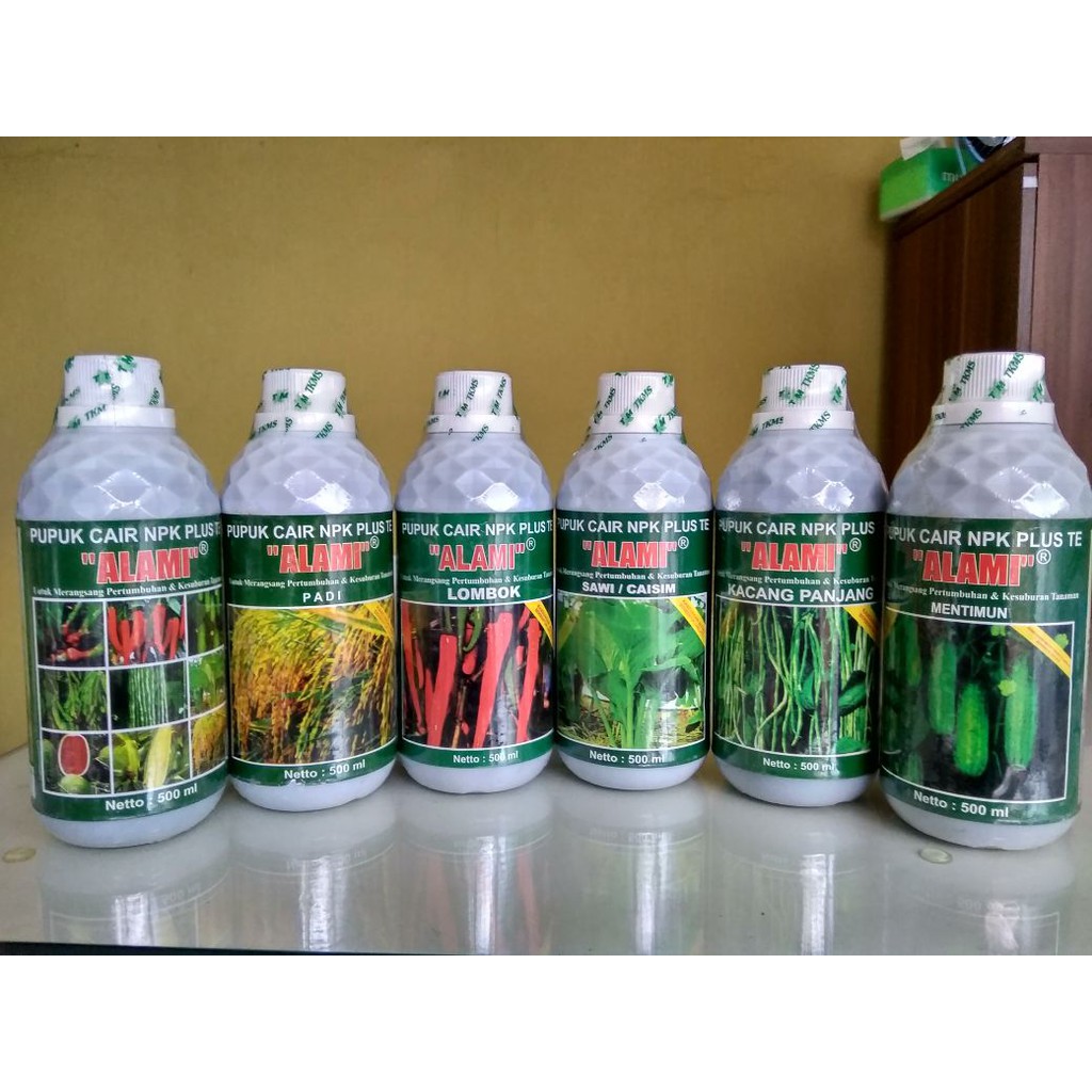 Jual Pupuk NPK Cair Alami Khusus Padi 500 ml Indonesia|Shopee Indonesia