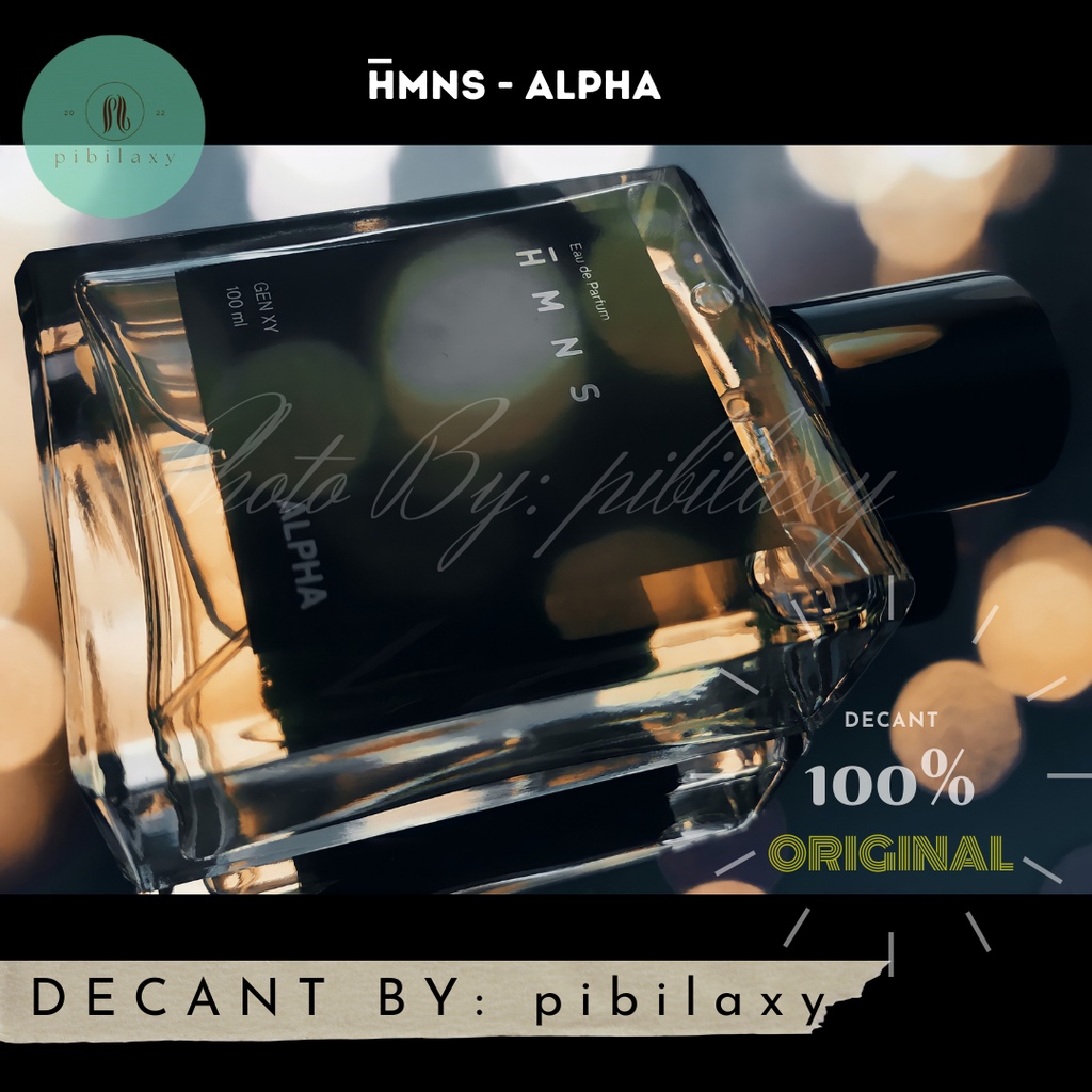 Jual Decant Eau de Parfum HMNS ALPHA Original Termurah Parfume Vial ...
