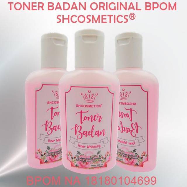 Jual TONER BADAN ORIGINAL BPOM SHCOSMETICS | Shopee Indonesia