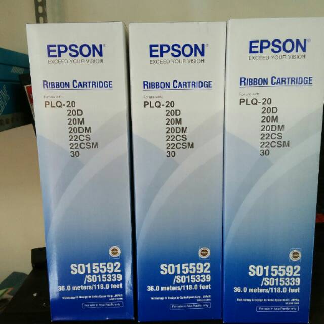 Jual Pita Epson Cartridge PLQ 20 Ori Indonesia|Shopee Indonesia