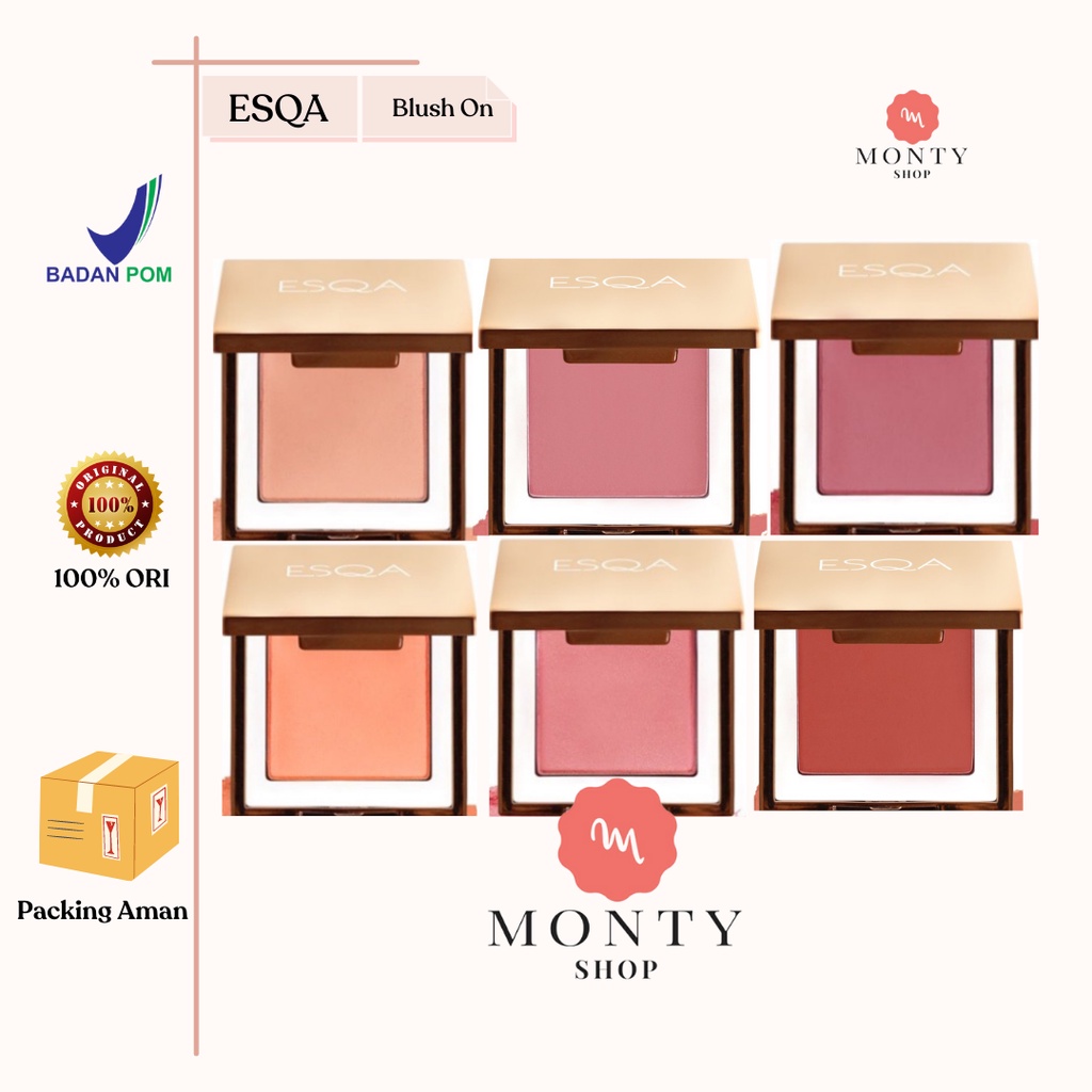 Jual ESQA Blush On | Bali | Honolulu | Florence | Malibu | Milan ...
