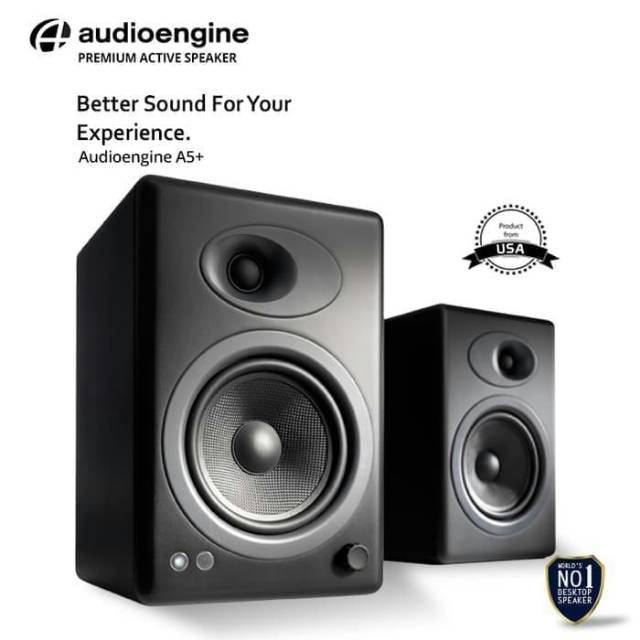 Jual Audioengine A5+ / A5 Plus Premium Powered Speakers Garansi Resmi ...