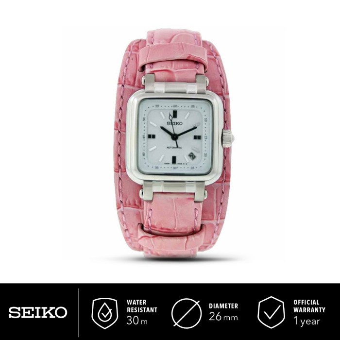 Jual Jam Tangan Wanita Seiko Automatic Leather SUF033K2 Kulit Original ...