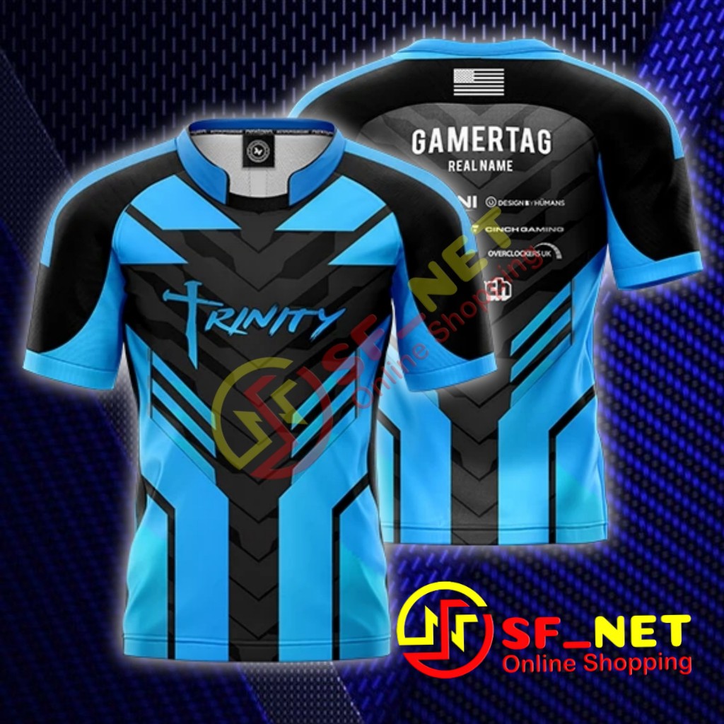 Jual JERSEY BAJU GAME GAMING CUSTOM FREE FIRE ML AOV CODM PUBG | Shopee ...