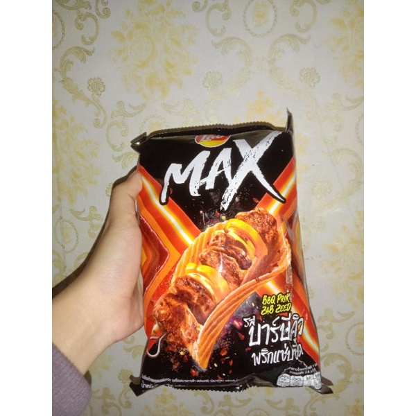 Jual lay's max thailand rasa BBQ PRIK 73gr | Shopee Indonesia