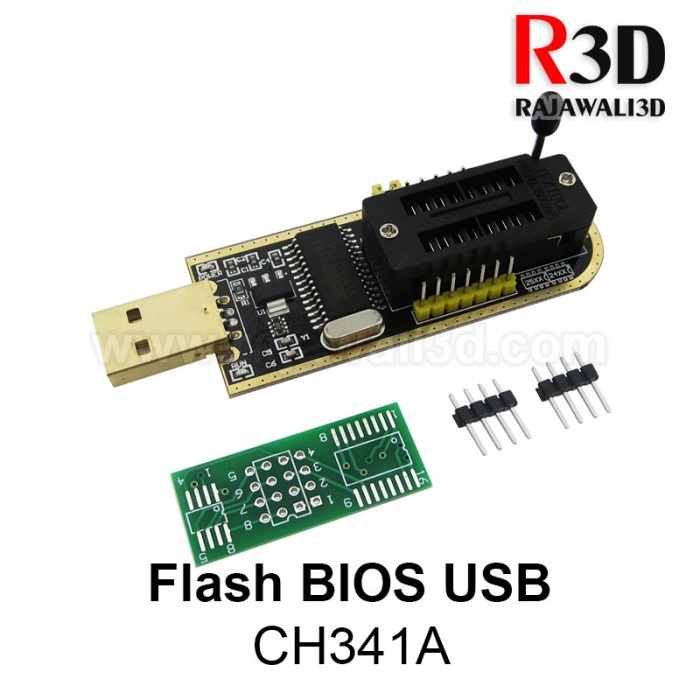 Jual CH341A Series EEPROM Flash BIOS USB Programmer With Software ...