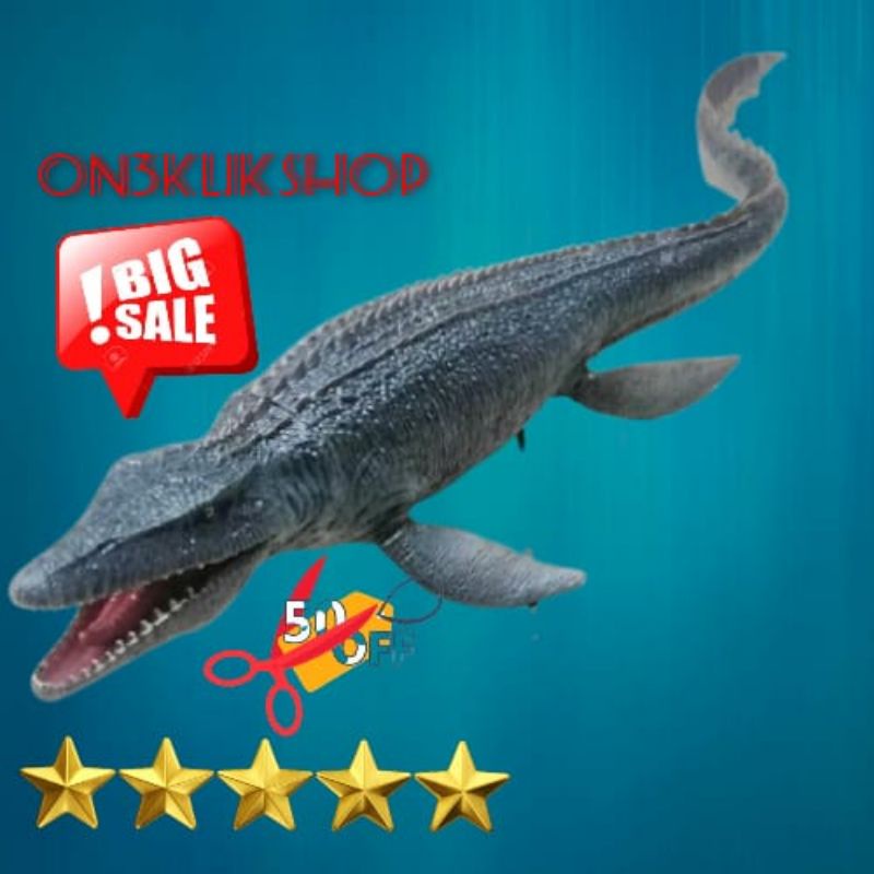 Jual Action figure dinosaurus mosasaurus - mainan mosasaurus - dino ...