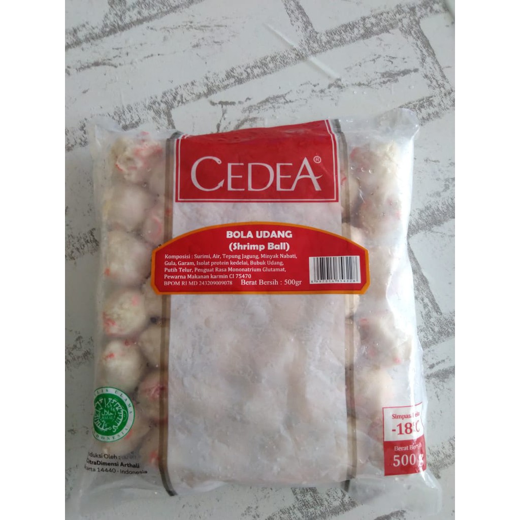 Jual Cedea Shrimp Ball 500 gr | Shopee Indonesia