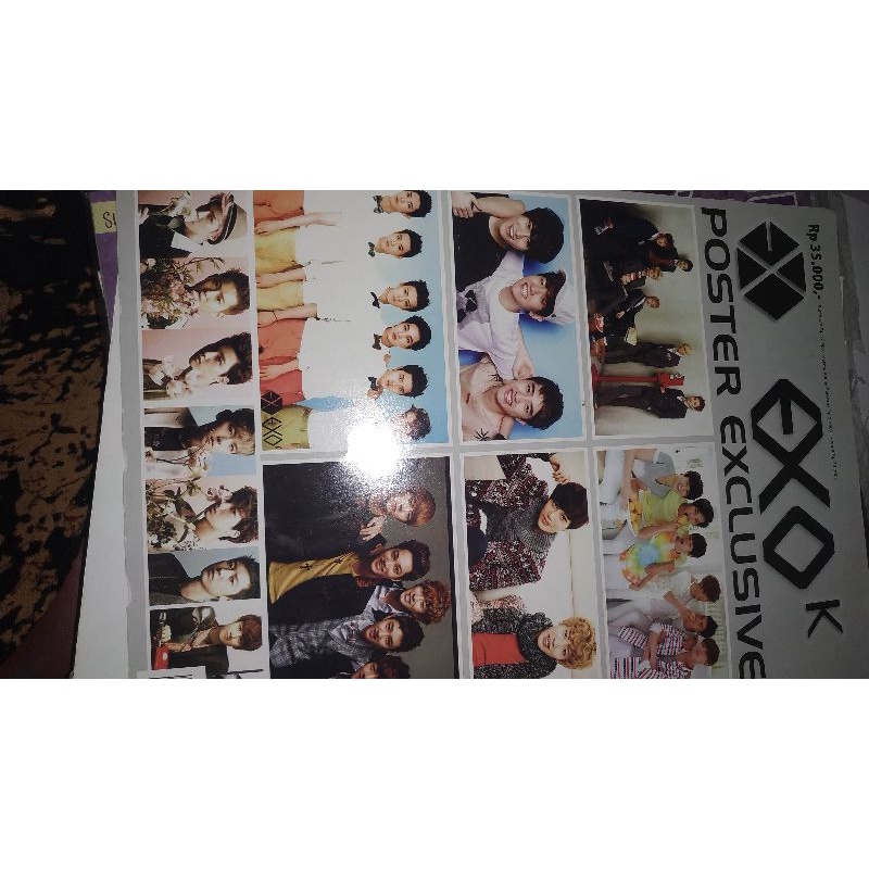 Jual poster unofficial exo | Shopee Indonesia