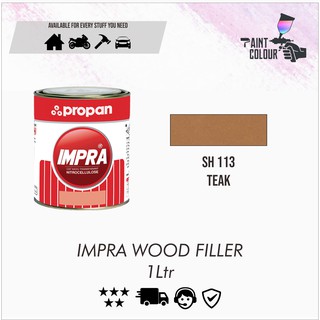 Jual IMPRA WOOD FILLER IMPRA-SH 113 TEAK 1 KG Liter Indonesia|Shopee ...