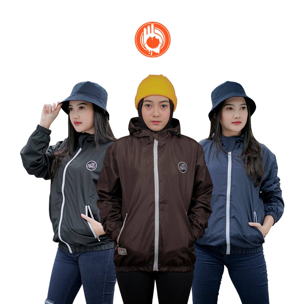 Jual Jaket Basic Zip Outdoor The Bojiel Official | Shopee Indonesia