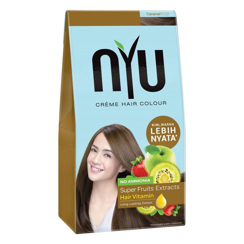 Jual NYU Creme Hair Colour Caramel | Shopee Indonesia