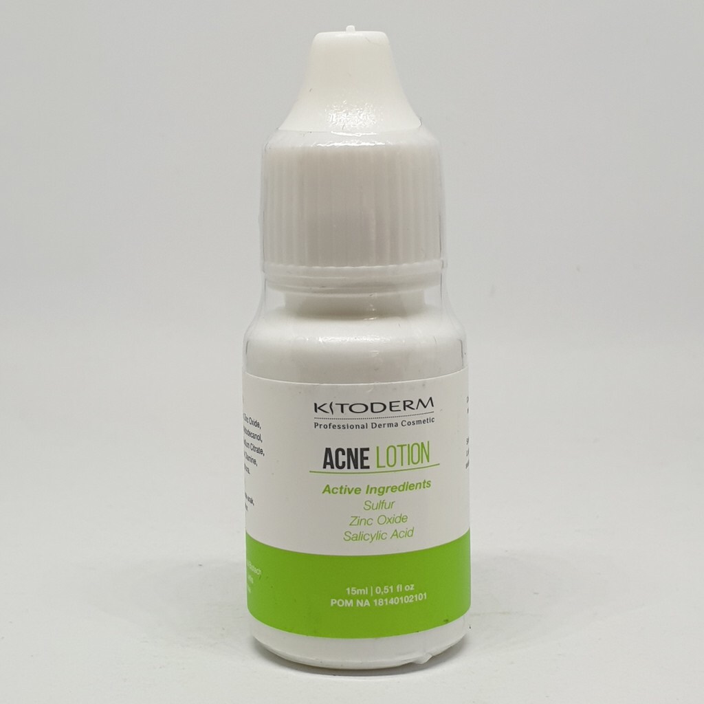 Jual Kitoderm Acne Lotion 15ml | Shopee Indonesia