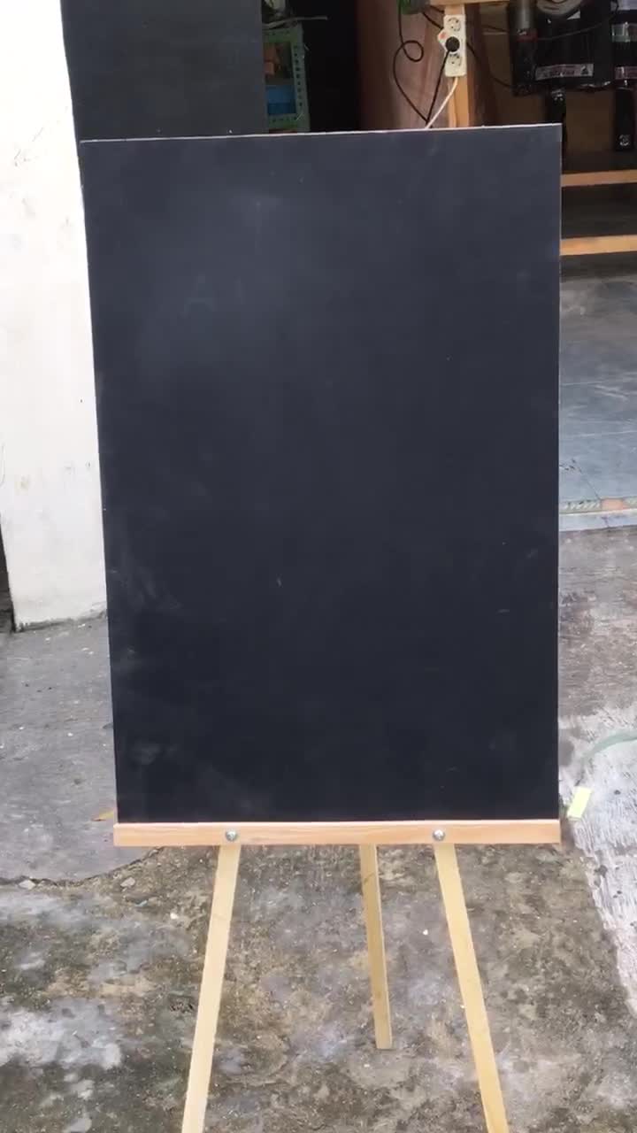 Jual PAPAN TULIS KAPUR 40 x 60 & STANDING TRIPOT 109 CM/ EASLE / PAPAN ...