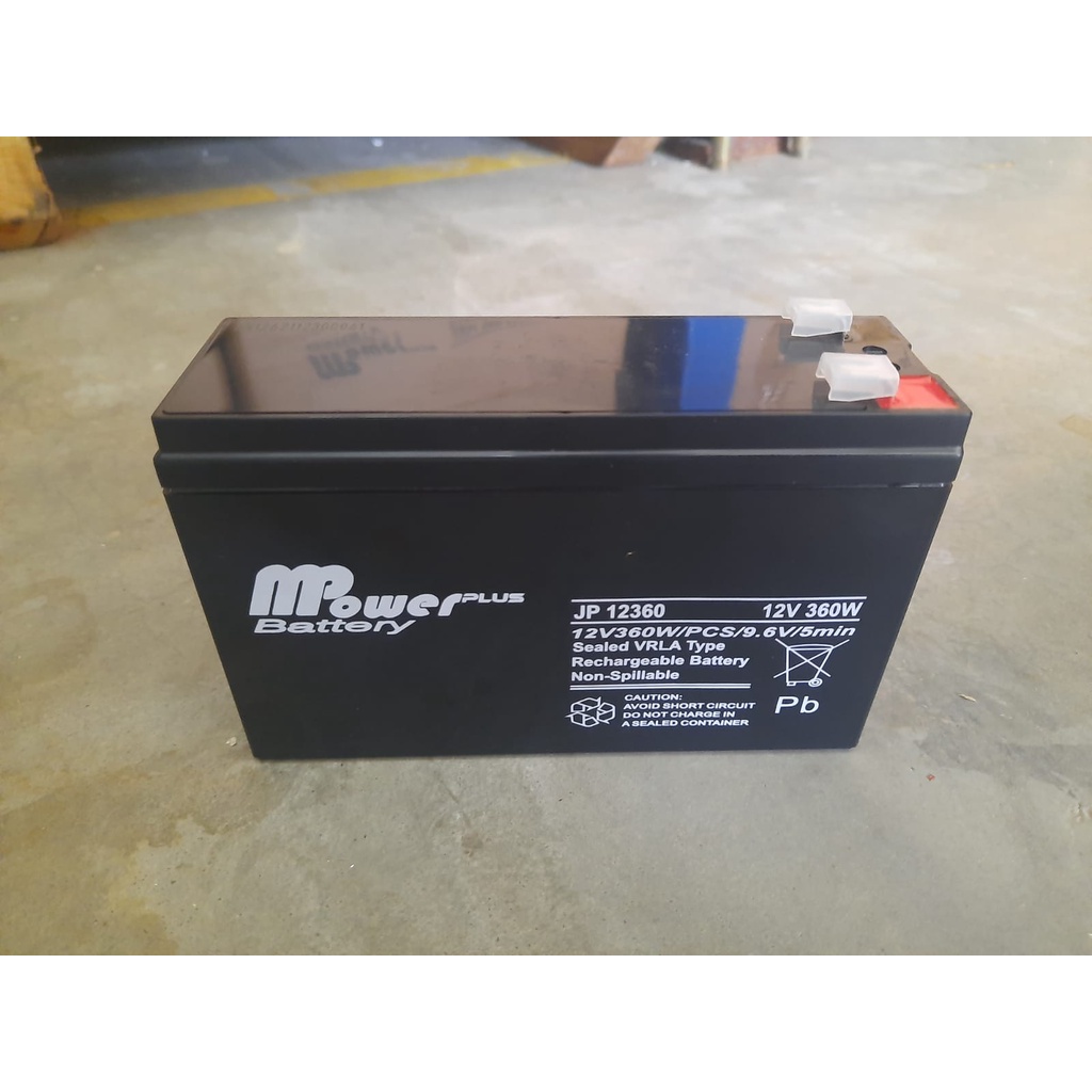 Jual Battery / VRLA / aki kering / baterai MPower JP12360 (7.5Ah ...