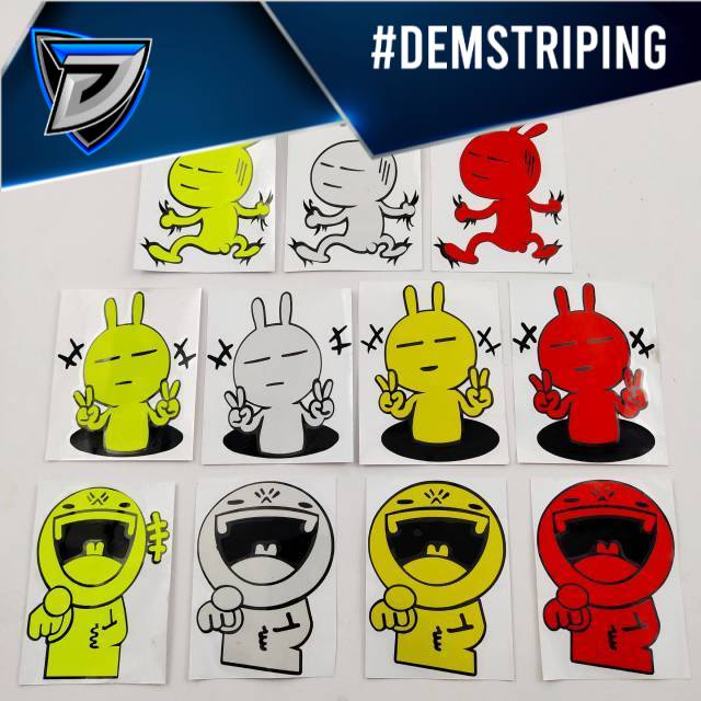 Jual Stiker Cutting ANIMASI KARAKTER CHAT LUCU LINE KUALITAS TERBAIK ...