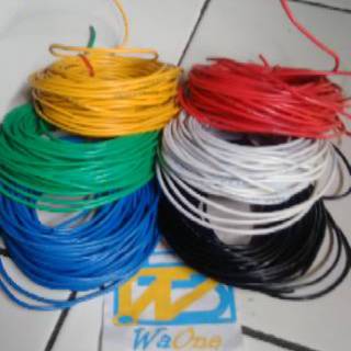 Jual Kabel Body 18 AWG 0.75 mm Meteran Kelistrikan Mobil Motor Serabut ...