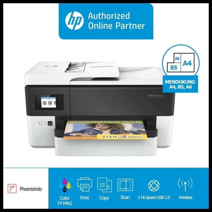 Jual Hp Officejet Pro 7720 Hp7720 Hp 7720 Wide Format(Printscancopyfax ...