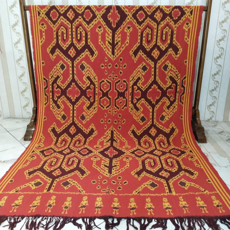 Jual kain tenun tradisional motive toraja original Indonesia|Shopee ...