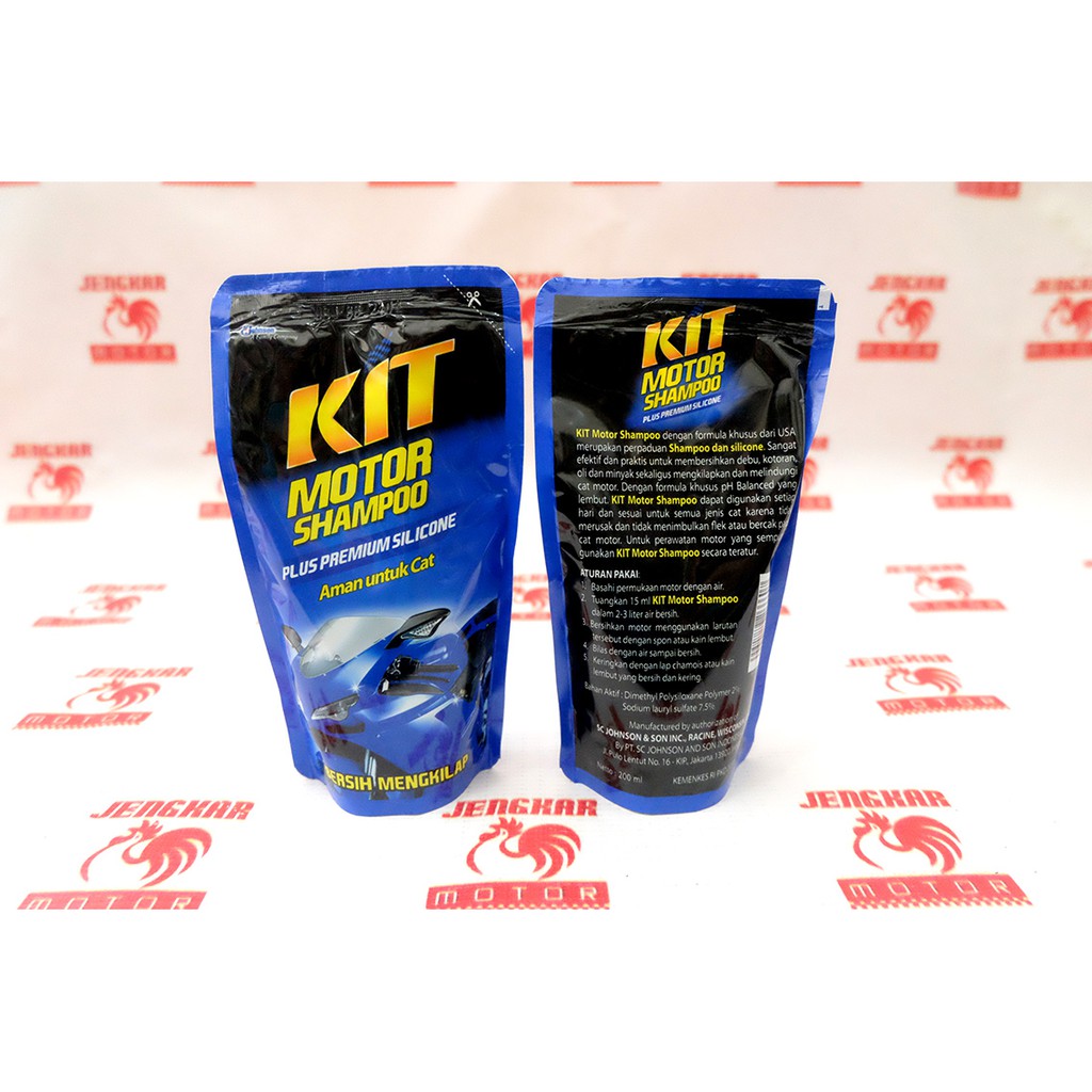 Jual KIT Motor Shampoo Pouch 200ml | Shopee Indonesia