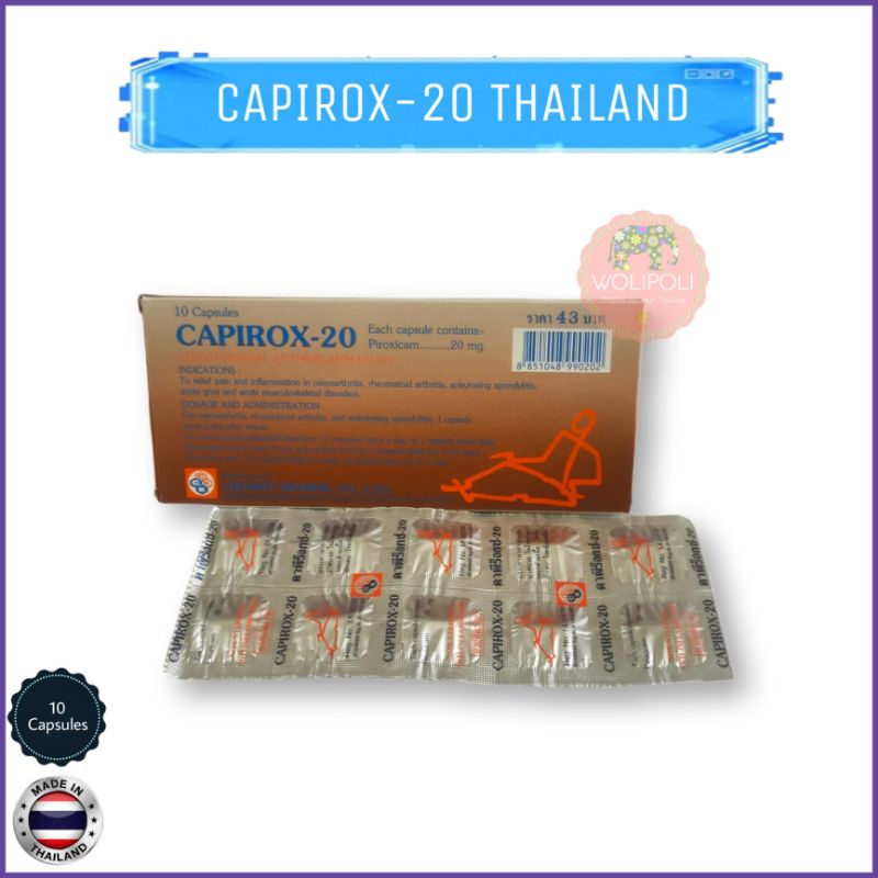 Jual Obat Capirox 20 Original Made In Thailand Bangkok | Shopee Indonesia