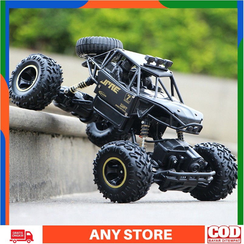 Jual AS - RC Mobil Mainan Rock Crawler 2000MAH 1:16 Off Road Truck 2 ...