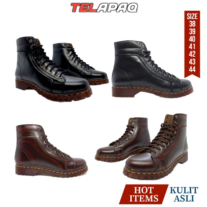 Jual Sepatu Docmart Wanita Pria - Bot Dokmart Unisex - Sepatu Couple ...