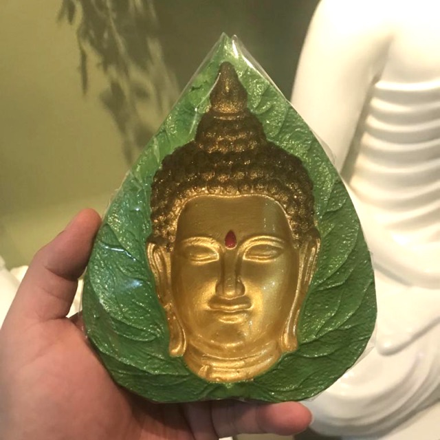 Jual Rupang Buddha di Daun Boddhi / Patung Buddha / Ukiran Buddha ...