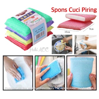 Jual Spons Cuci Piring Sponge Cuci Piring Busa Cuci Piring Harga Satuan ...