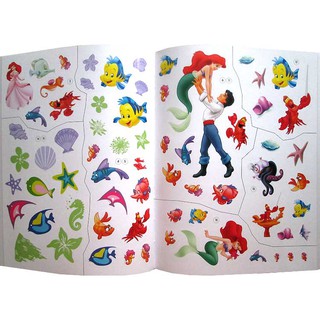 Jual BUKU STICKER BOOK TREASURY DISNEY PRINCESS 350 REUSABLE STICKERS ...