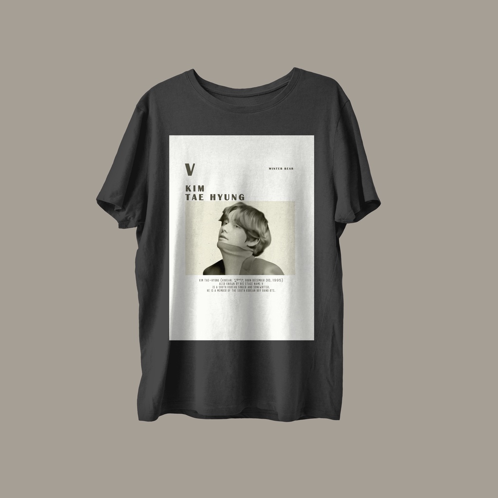 Jual KAOS BTS KIM TAE HYUNG V BTS MERCHANDISE TAE TAE BANG TAN BOY BAND ... Jual KAOS BTS KIM TAE HYUNG V BTS MERCHANDISE TAE TAE BANG TAN BOY BAND ...