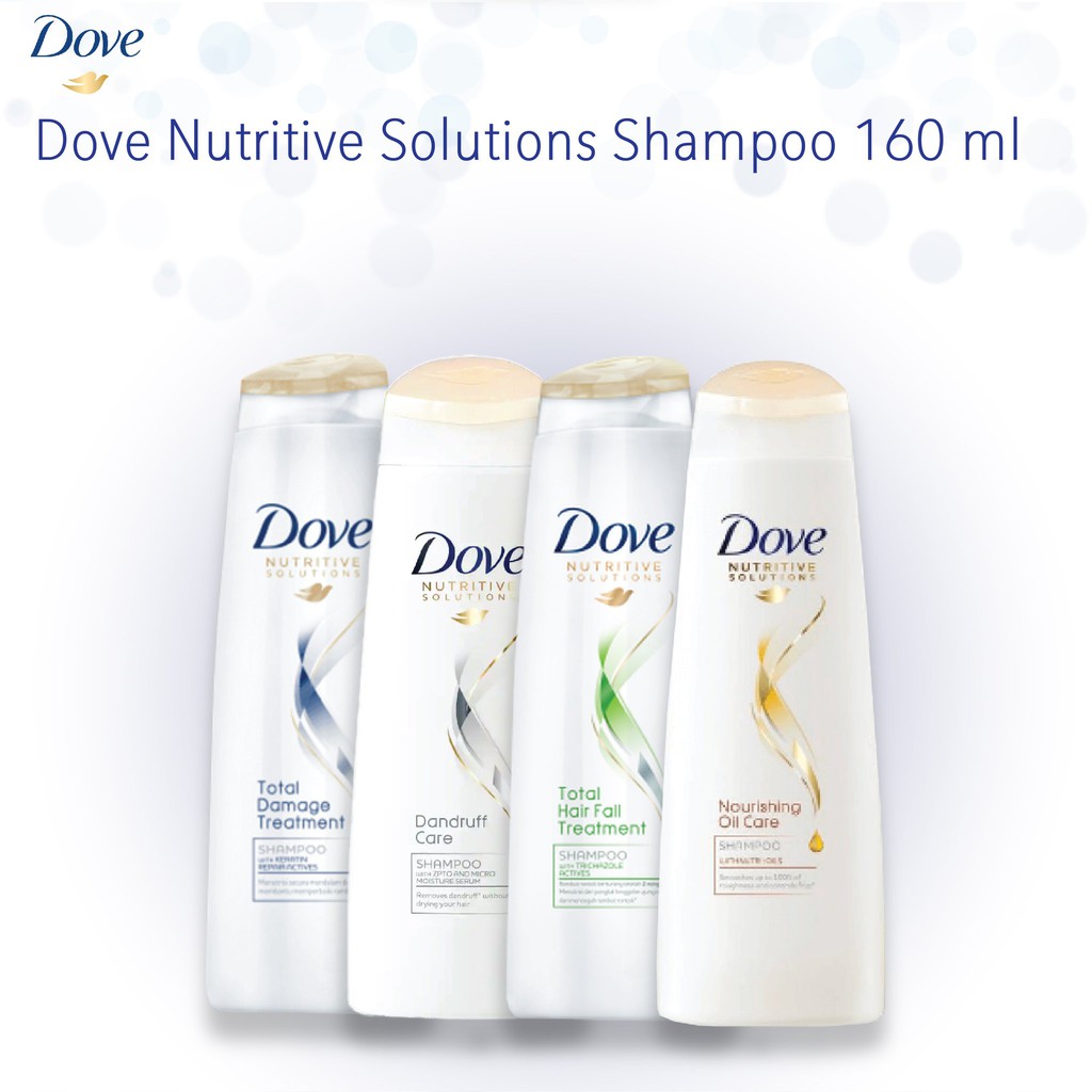 Jual Dove Nutritive Solutions Shampoo 160ml | Shopee Indonesia