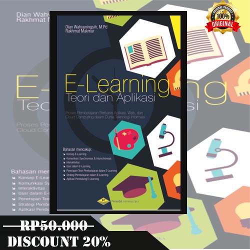 Jual BUKU E - LEARNING (TEORI DAN APLIKASI) 100% Original | Shopee Indonesia